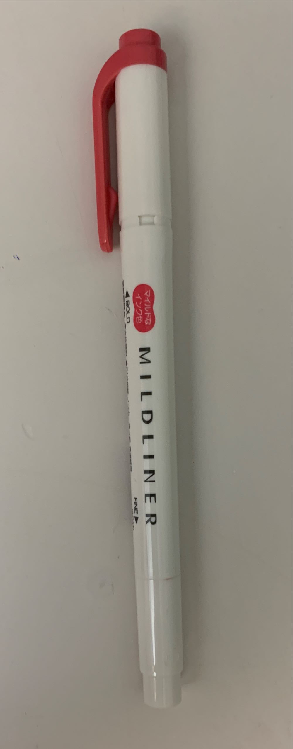 Mildliner Red - Zebra art collectible [Barcode 4901681401734]