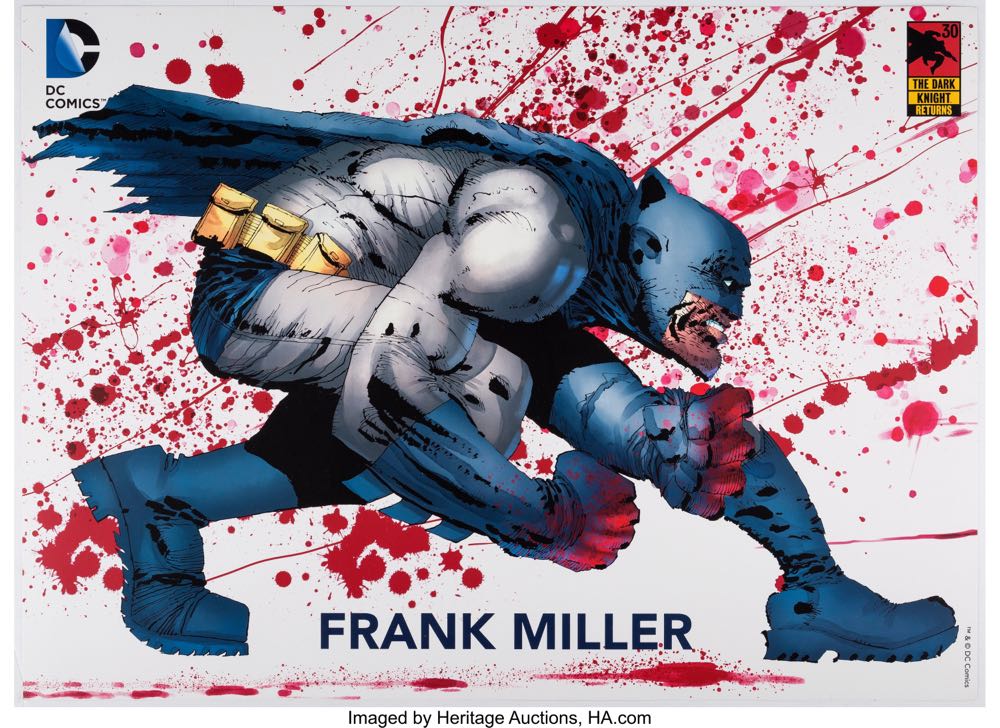 Dark Knight Returns Frank Miller 11x17 Print - Frank Miller, art ...