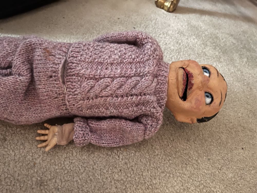 Harry Bowes Insull Hand Puppet - Leonard Insull art collectible