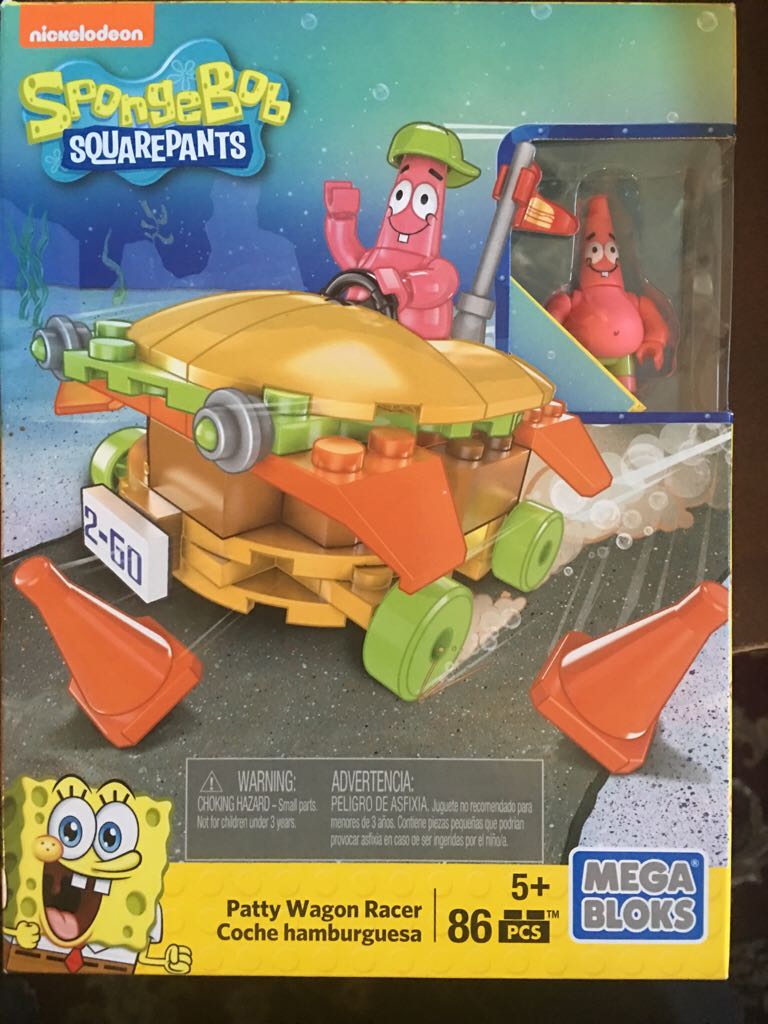Patty Wagon Racer - SpongeBob Squarepants lego collectible [Barcode ...