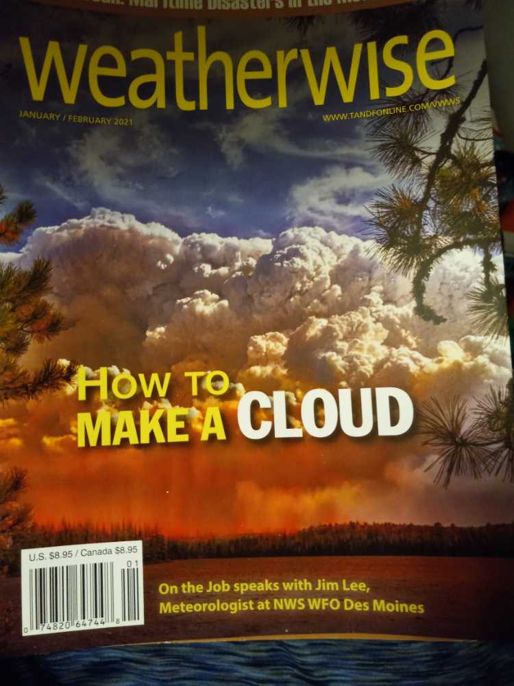 Weatherwise (January) magazine collectible [Barcode 074820647448]