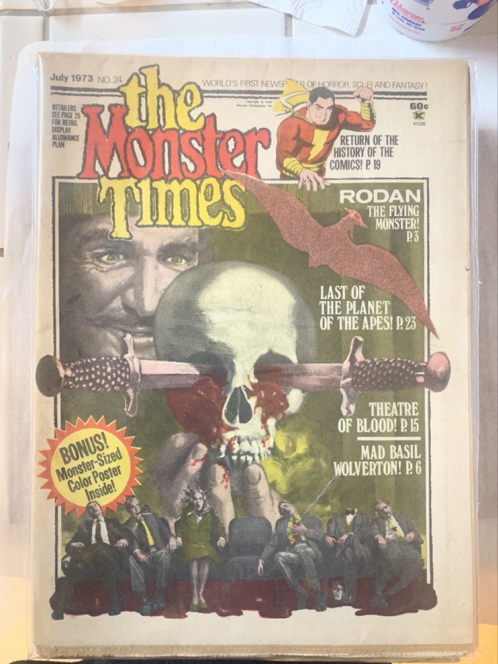 The Monster Times (July) magazine collectible