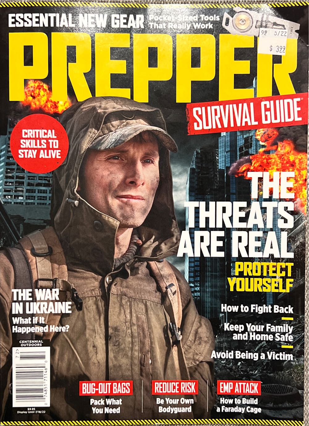 Prepper Survival Guide (July) magazine collectible [Barcode 07485171146072]