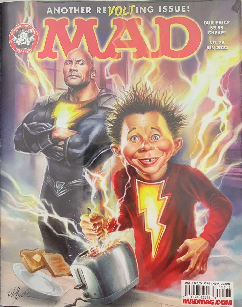 Mad Vol 2 (June) magazine collectible [Barcode 76194135676102511]